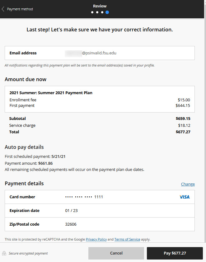 Payment Plans | Controller's Office